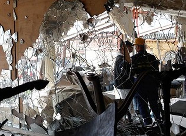 Police show Marrakech bomb carnage | Irish Independent