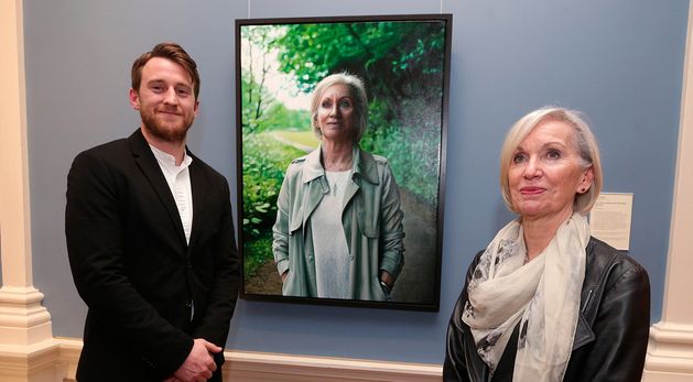 In the frame: Gallery unveils portrait of State Pathologist Cassidy ...