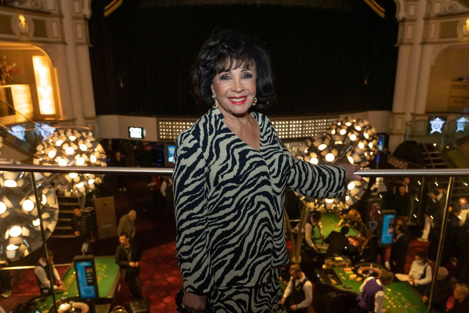 Shirley Bassey returns to Hippodrome after celebrating 86th birthday ...