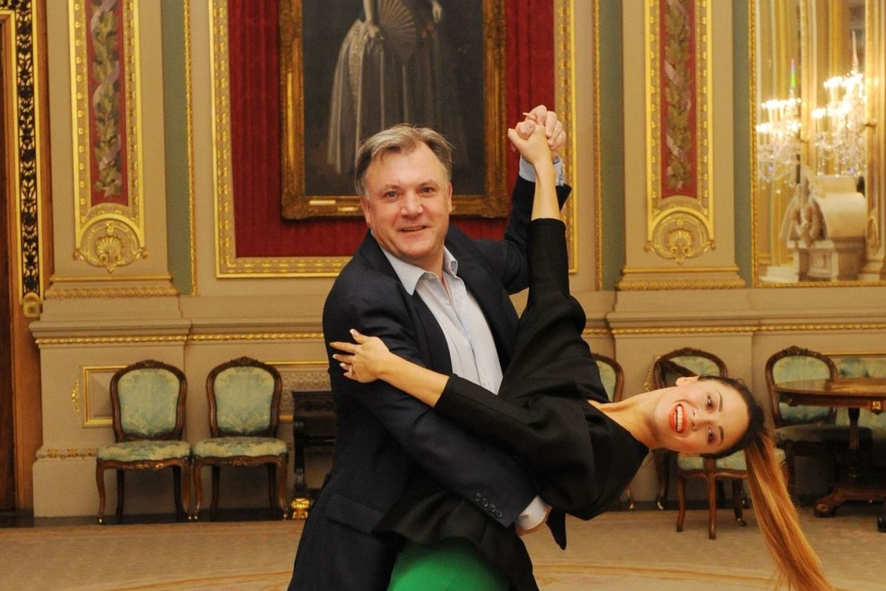 Ed Balls makes a Korea move as he reprises Gangnam Style dance for ...
