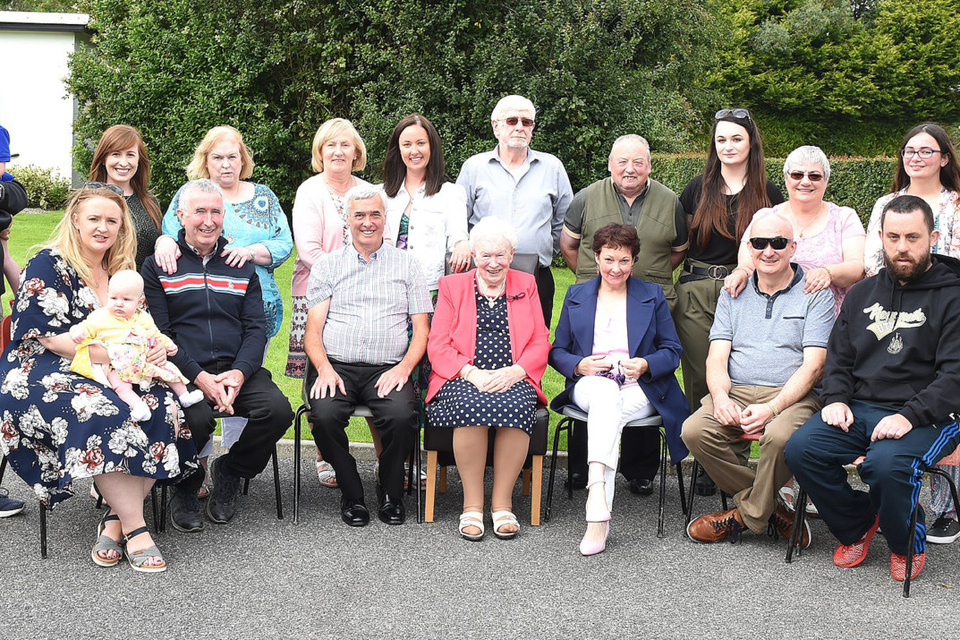 May delighted to see her family for 90th birthday | Independent.ie