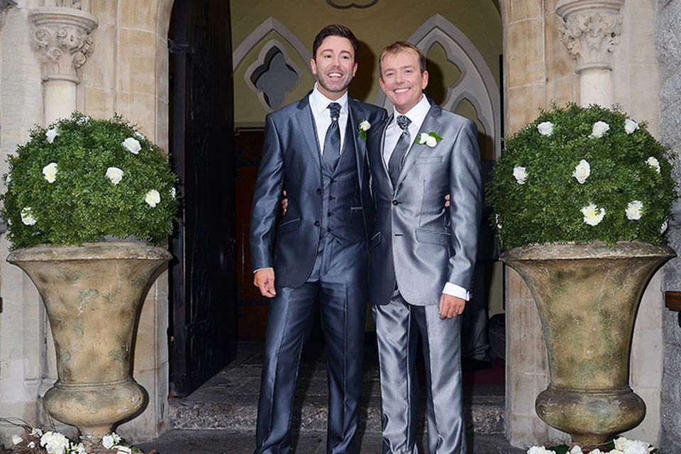 Alan Hughes and husband Karl Broderick tell of the 'happiest and ...