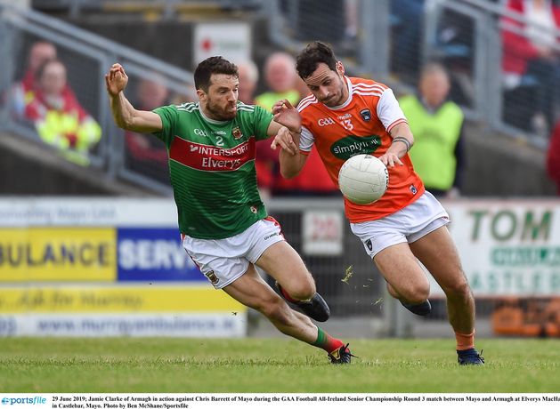 McConville fears Jamie Clarke's time with Armagh has come to an end ...
