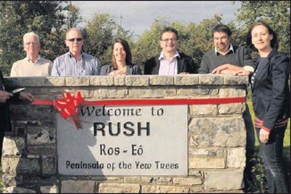 New signs provide warm Rush welcome | Irish Independent