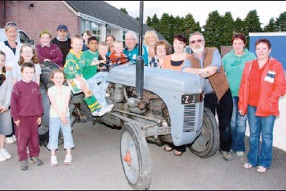 And the top prize in the school raffle is... A VINTAGE TRACTOR! | Irish ...