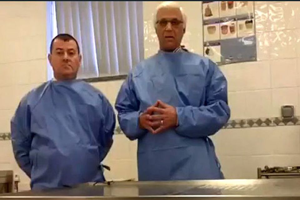 Experts record their chilling road safety video in morgue | Irish ...