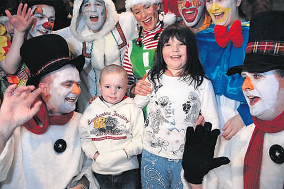 Santa visit for brave siblings hurt in attack | Irish Independent