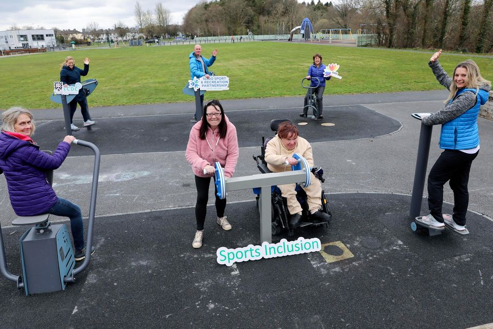 Inclusive outdoor gym opens in Doorly Park | Irish Independent