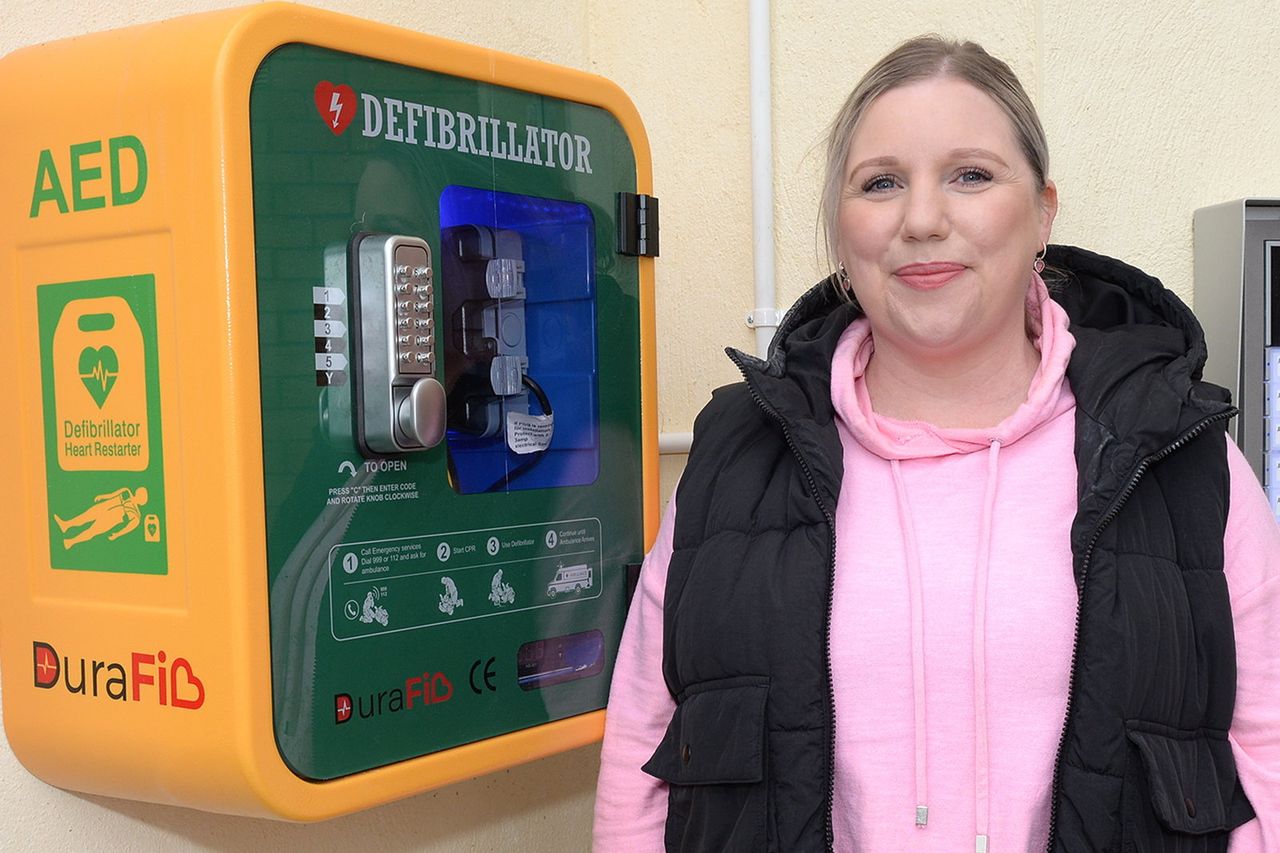 Community defibrillator in Liscorrie in memory of ‘Bones’ | Irish ...