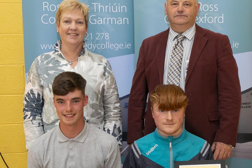 New Ross students end year on a high at Kennedy College awards ceremony ...