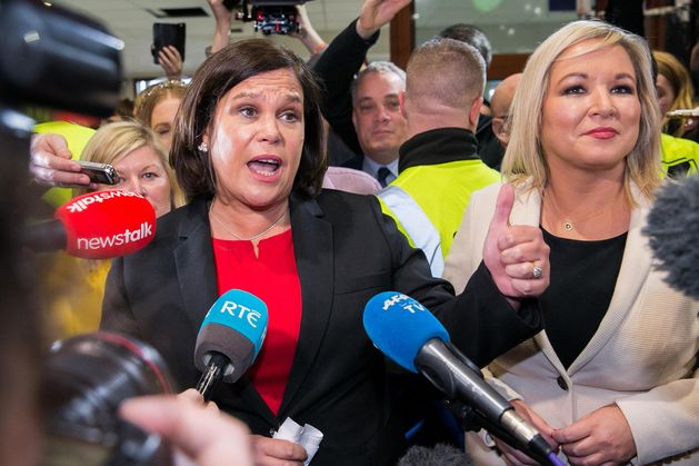 If half the country votes for Sinn Féin, fair enough. But no one gets ...