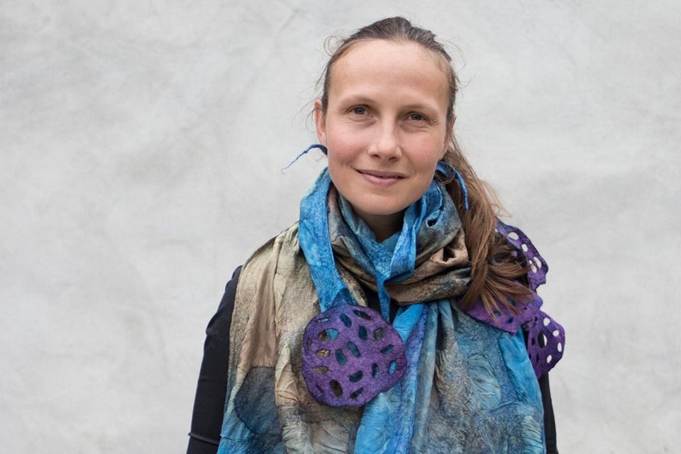 Sustainable living: Scarf-maker Kate takes the silk road to success ...