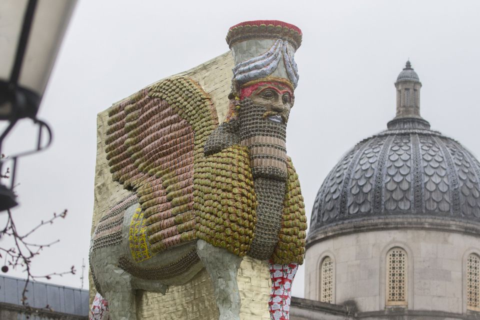 Trafalgar Square Fourth Plinth sculpture unveiled | Irish Independent