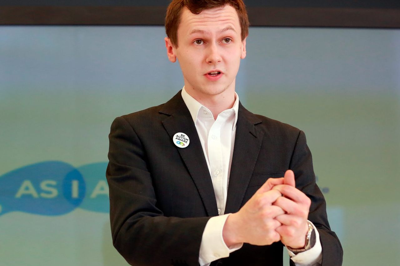 Adam Harris on autism: 'I would go around supermarkets with my hands ...