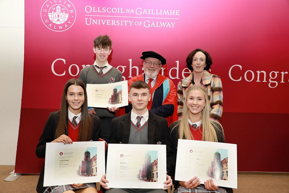 University of Galway honour high-achieving Junior Cert students with ...