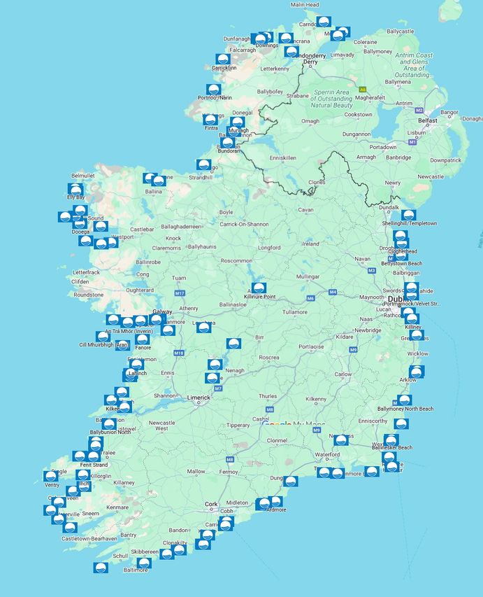Blue Flags and Green Coast awards: Revealed: Best beaches in Ireland as ...
