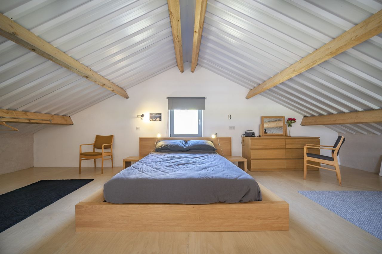 Artists convert factory shed into this stunning home - with views out ...