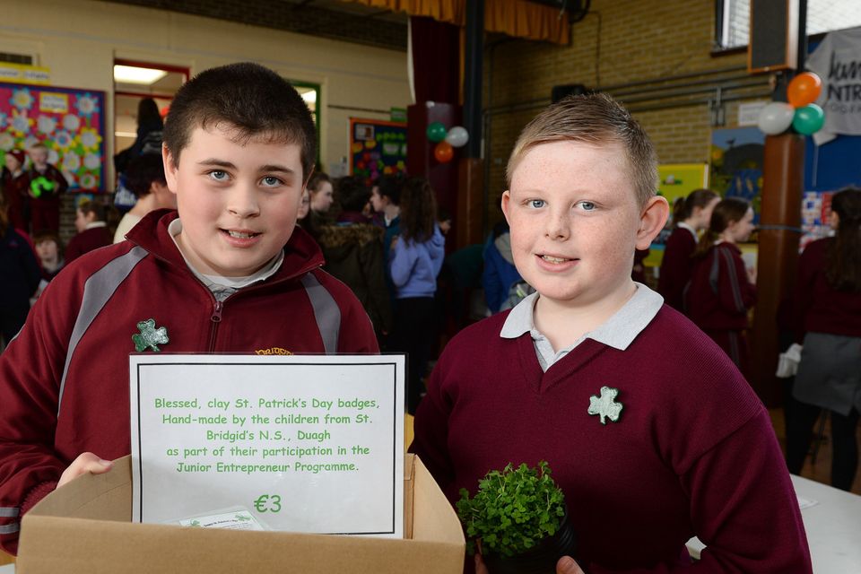 Young entrepreneurs hit on St Patrick's Day winner | Irish Independent