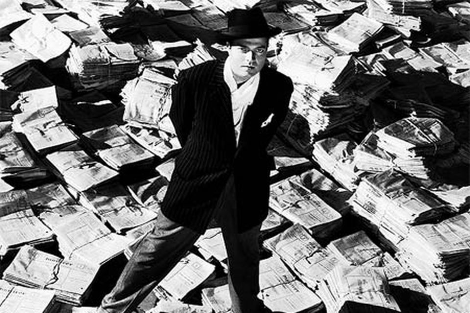 Ruthless newspaper tycoon sees off merciless mafioso in flick fight ...