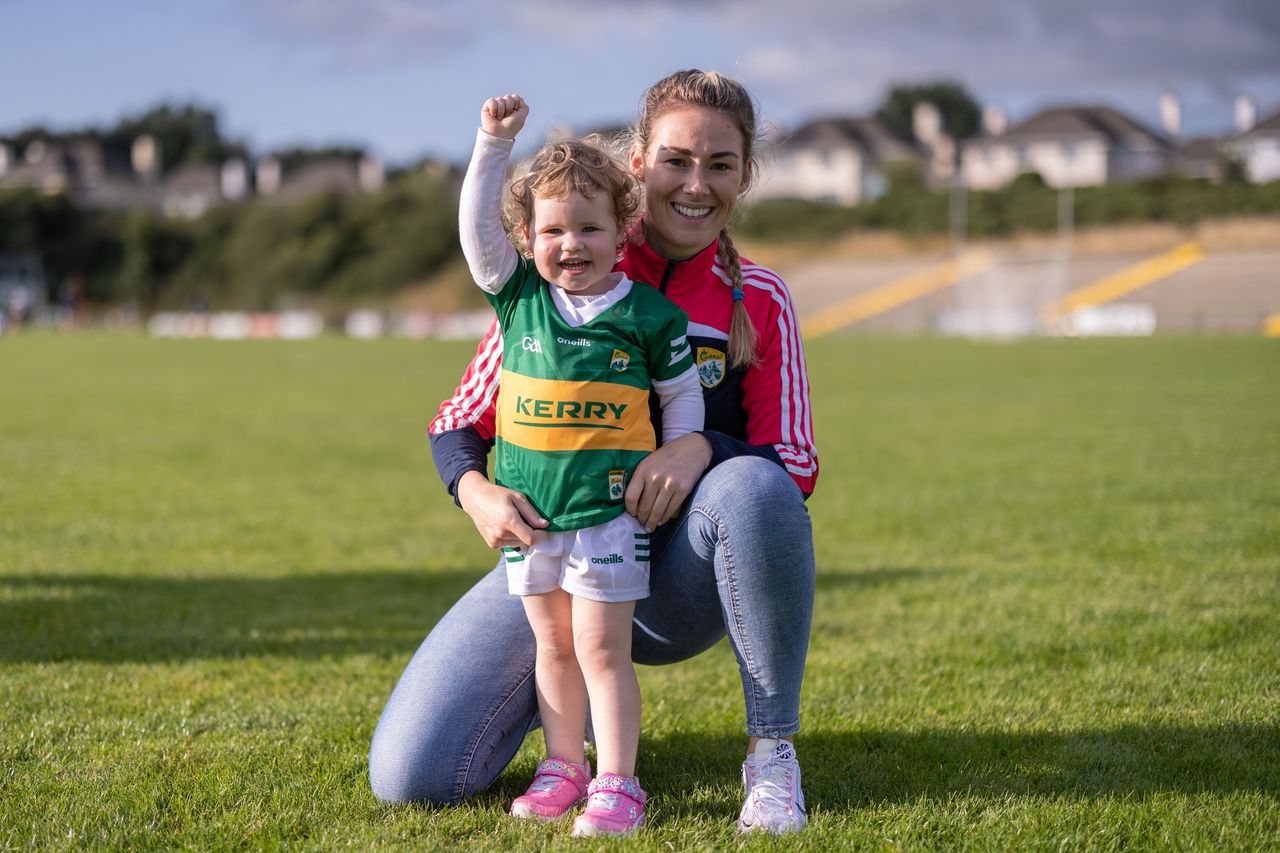 Pictures show Dr Crokes flying the green and gold as BBC cameras visit ...