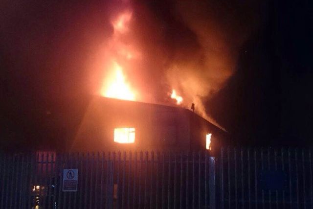 Overnight fire guts business premises in Tallaght | Irish Independent