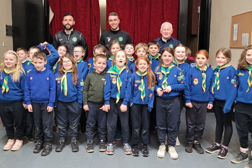 Bray Wanderers visit impresses 11th Wicklow Kilmac Beavers group ...