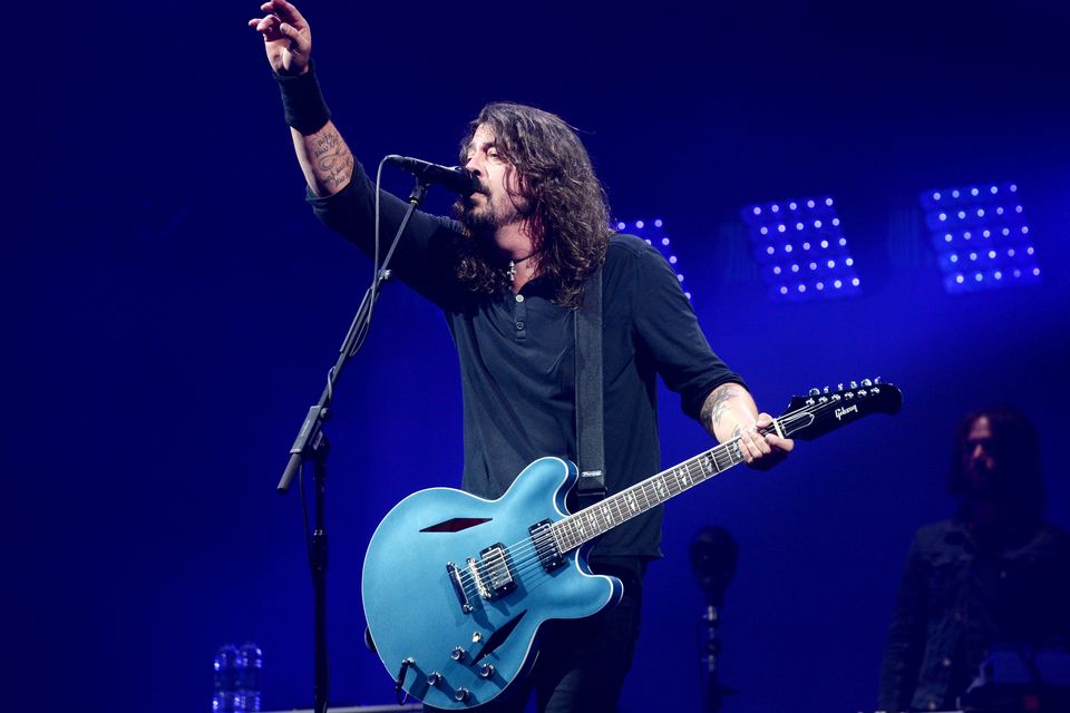 Foo fighters among rock stars leading on the Kerrang! awards red carpet ...