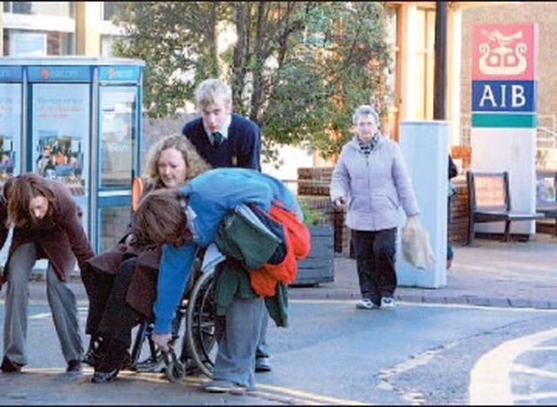 Councillor gets a taste of plight facing the disabled | Irish Independent