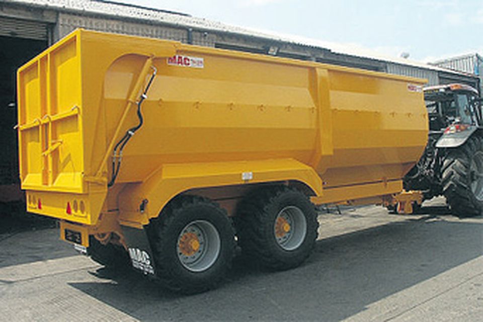 Half-pipe design offers an alternative in grain trailers | Irish ...