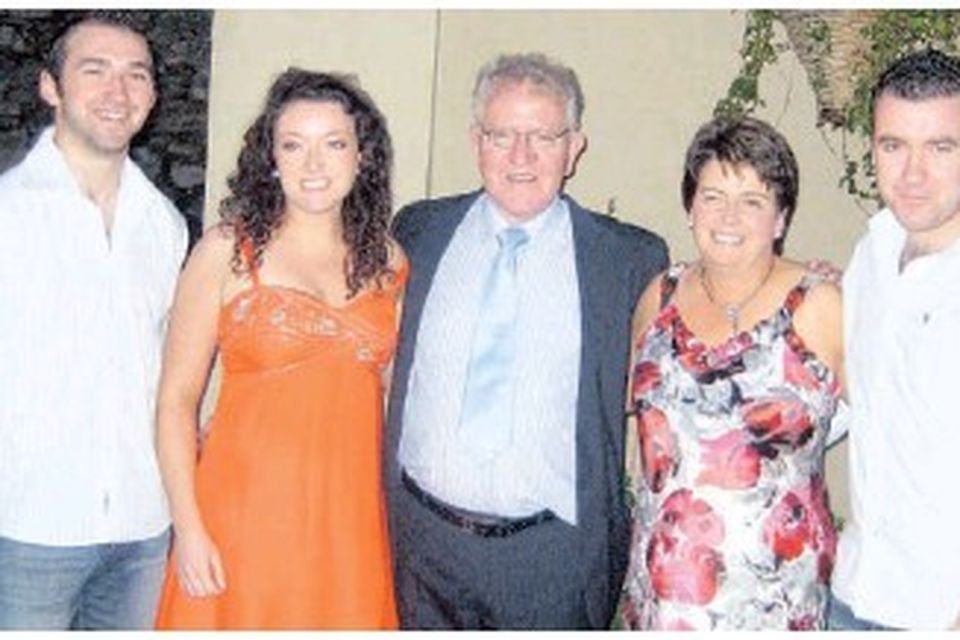 Ryan family enjoy a right 'ole knees up as Paddy and Eileen mark 30th ...