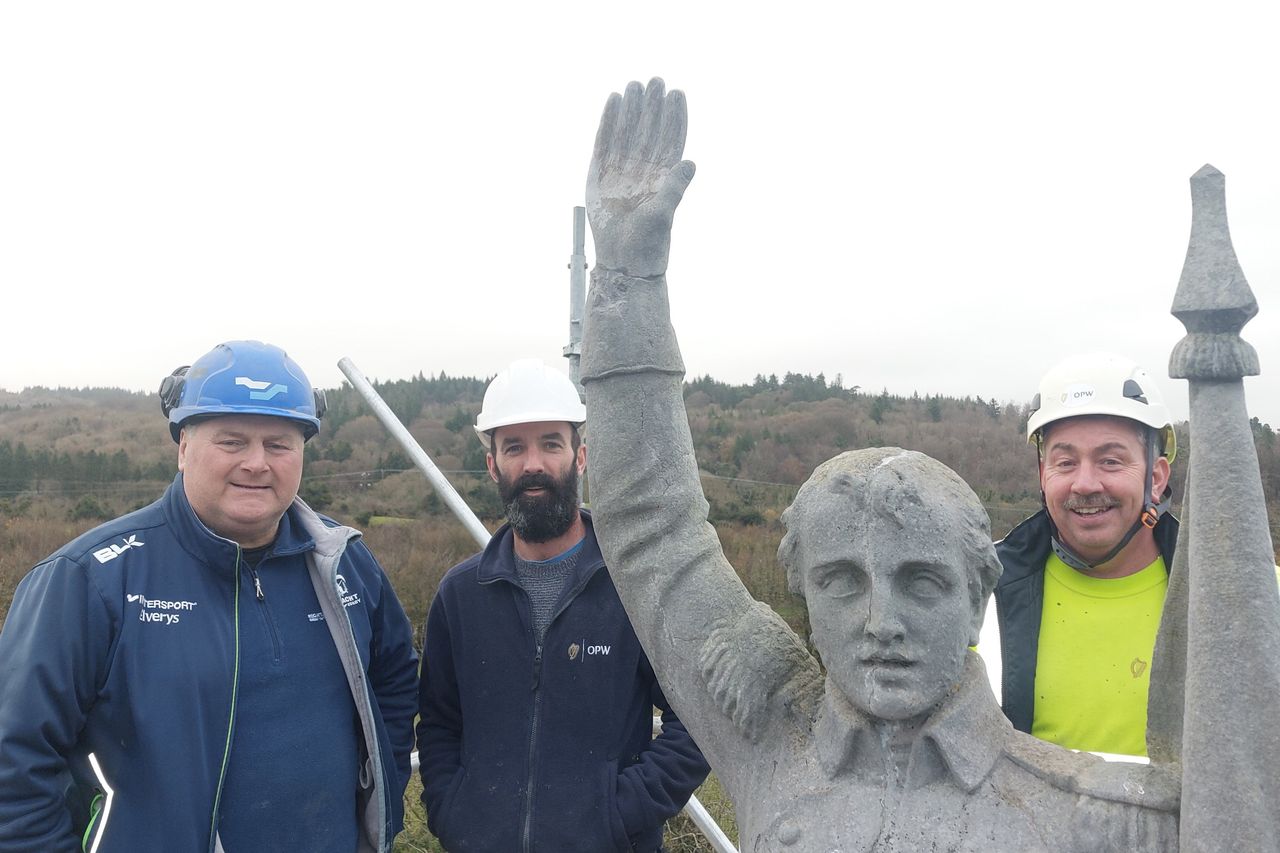 Hand on or off debate ensues over restoration of County Sligo monument ...