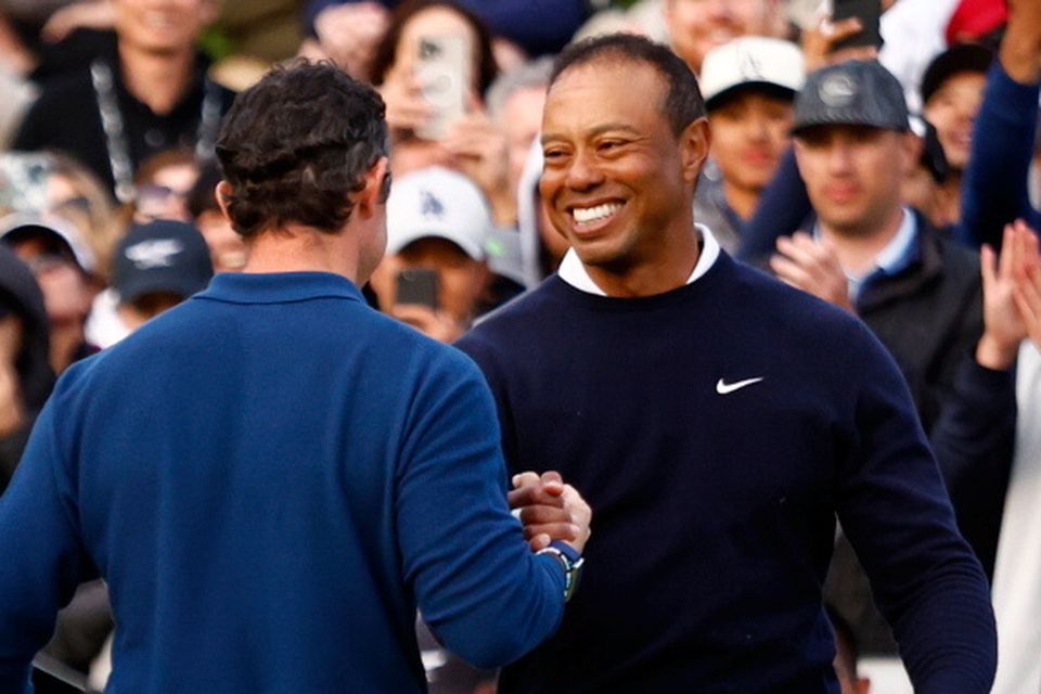 ‘I don’t like him hitting it by me’ – Rory McIlroy reacts after Tiger ...