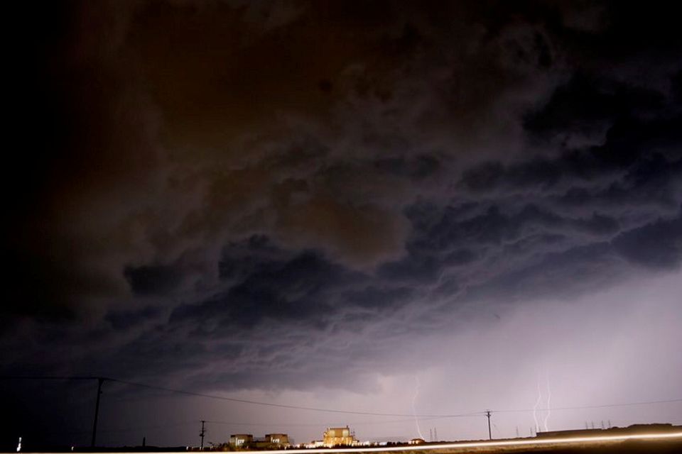 In Pictures: Images of spectacular lightning storm that struck UK ...