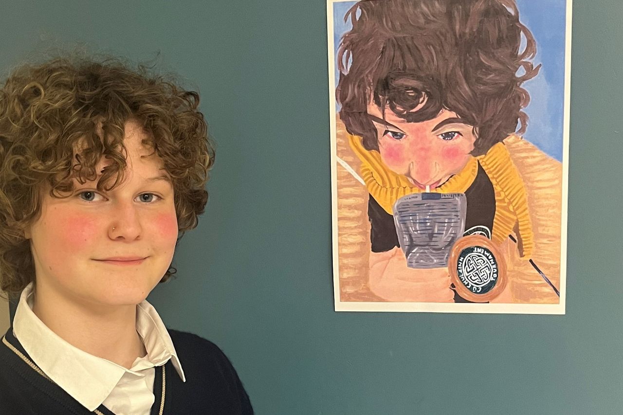 Wicklow school ‘really proud’ as Freyja (14) takes top art prize ...