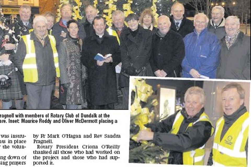 Rotary's Tree of Remembrance was a beacon of hope | Irish Independent
