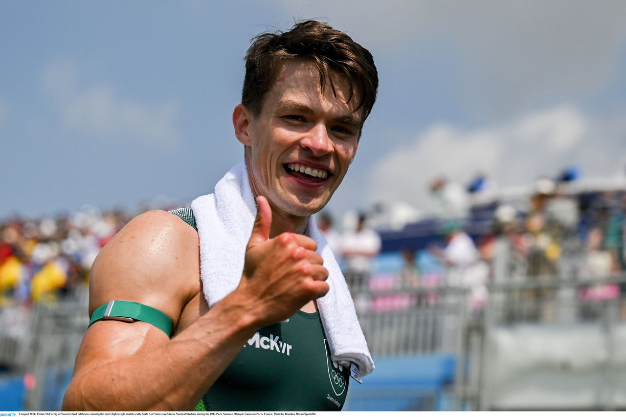 Eight years after he was an onlooker, Olympic hero Fintan McCarthy is ...
