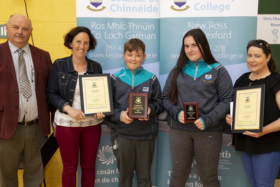 New Ross students end year on a high at Kennedy College awards ceremony ...