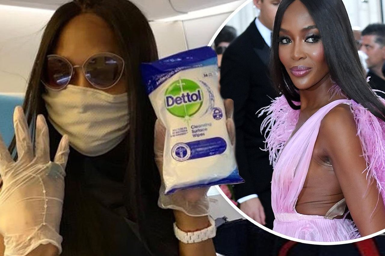 Should We All Wear Face Masks While Flying Like Naomi Campbell