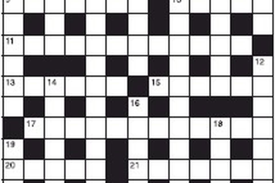 2-Speed Crossword | Irish Independent