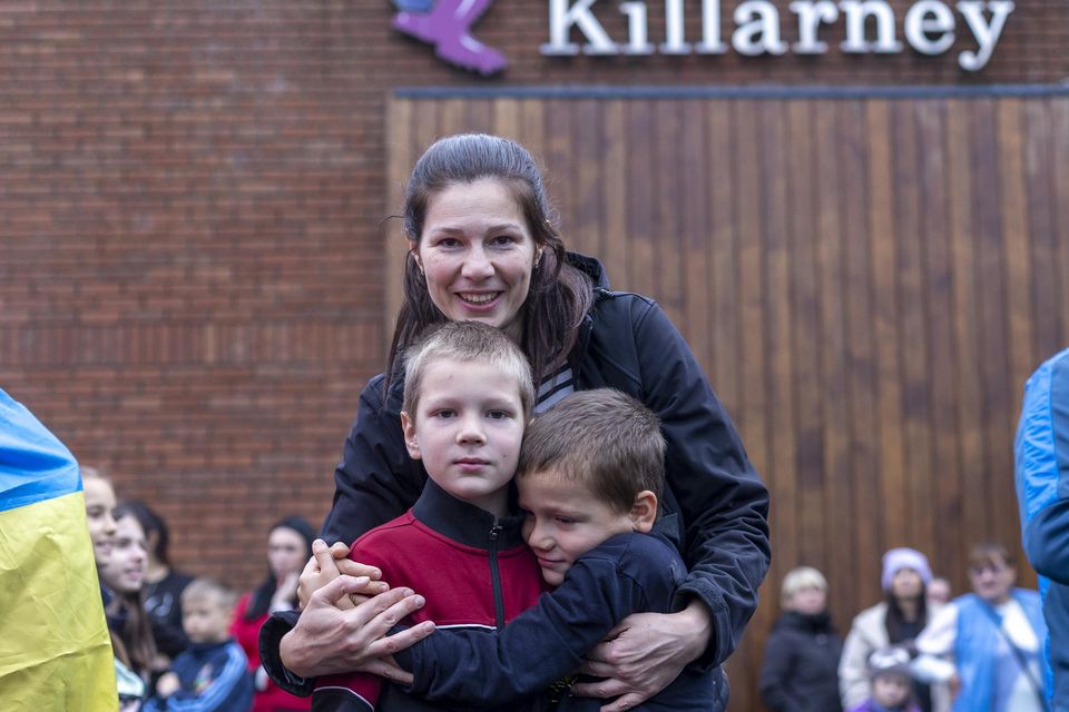 Relief for Ukrainian mother in Killarney: ‘Now my children can continue ...