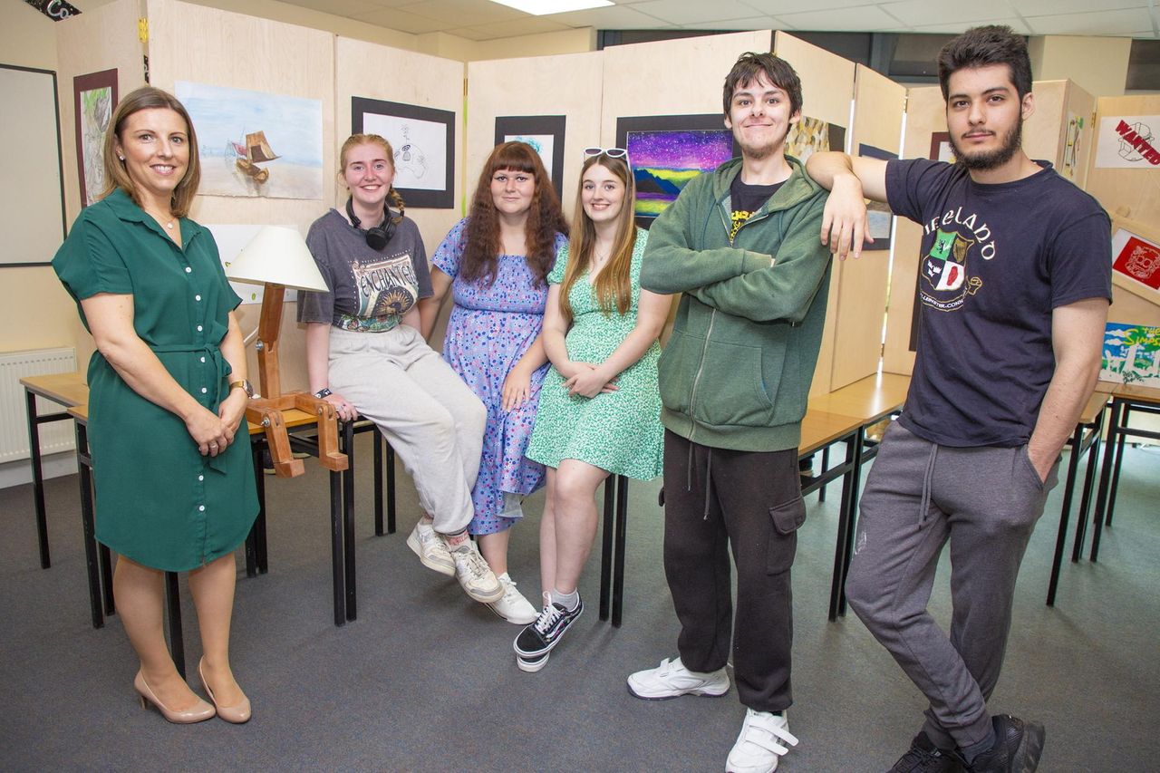 Talented Arklow Youthreach learners exhibit stunning art | Irish ...