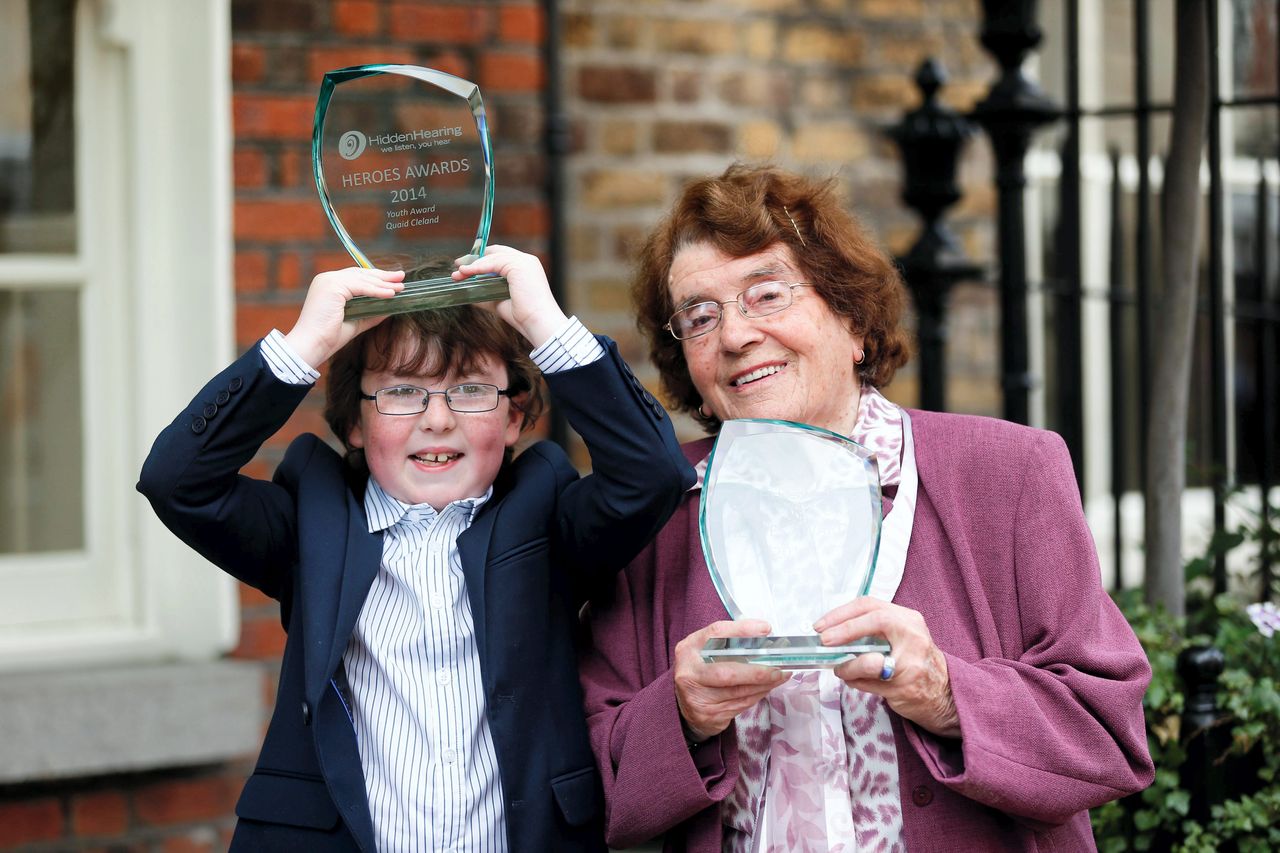Quaid (9) and Maureen (97) are real hidden heroes | Irish Independent