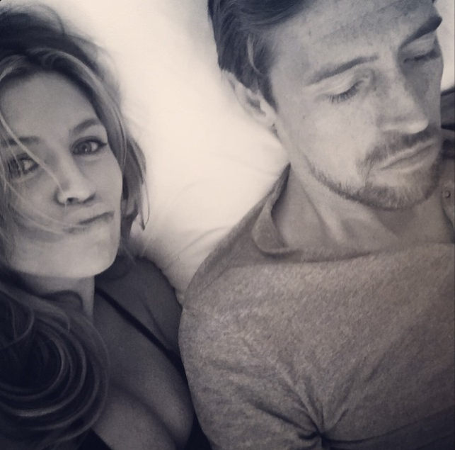 'I can't stop eating': Glowing Abbey Clancy shows off huge baby bump ...