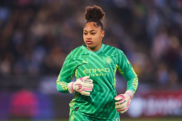 Manchester City and England goalkeeper Khiara Keating in court with her ...