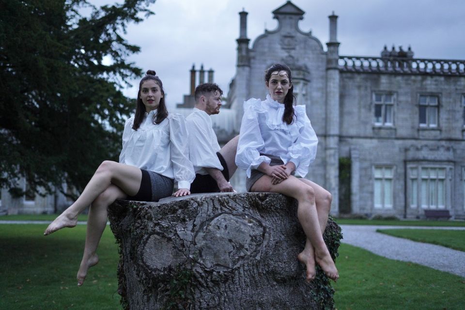 Adauntas inspire awe with aerial acrobatics performance in Wicklow ...