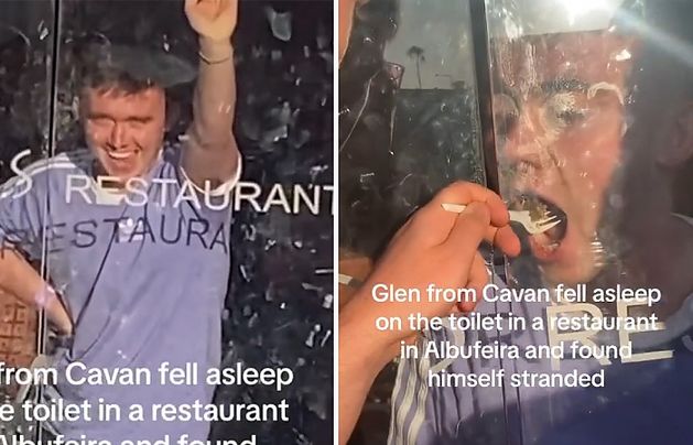 Irish man gets stuck in restaurant after closing time, in viral video ...