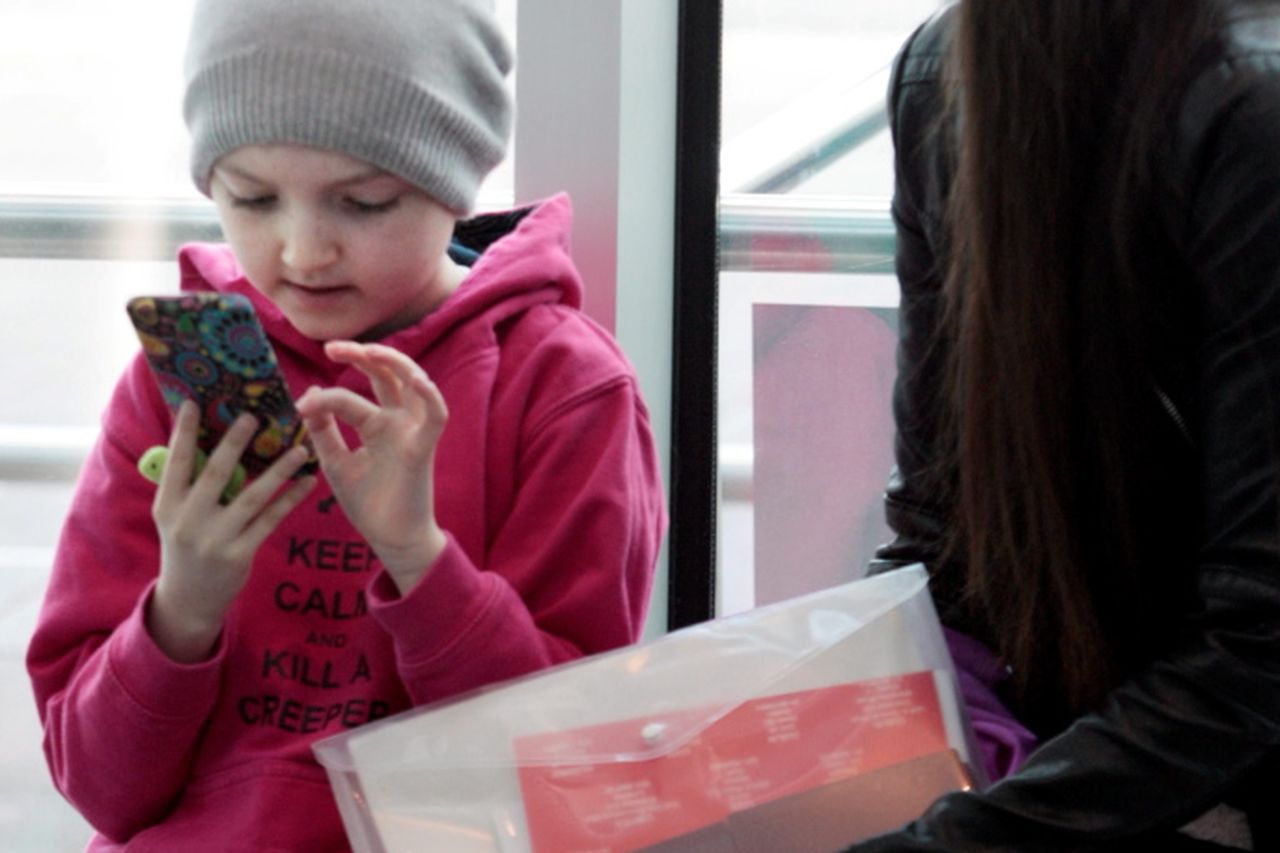 Robyn (13) will become the first Irish person to receive ground ...