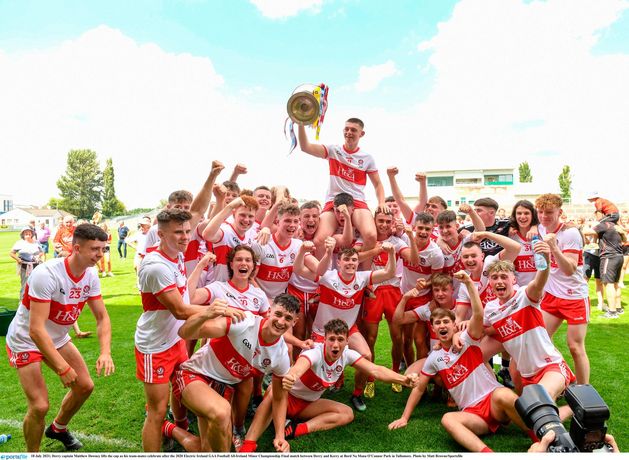 Matthew Downey secures Derry 2020 All-Ireland minor football title in ...