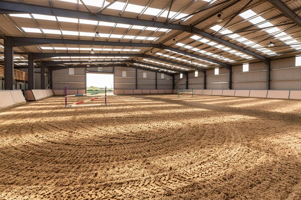 €2.5m for five-bedroom home with a 16,000 sq ft indoor arena and tennis ...