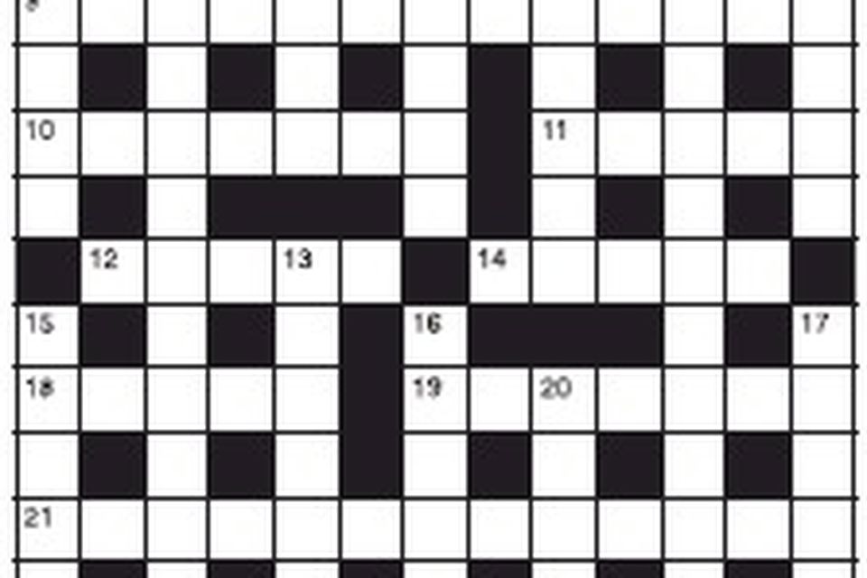 2-Speed Crossword | Irish Independent